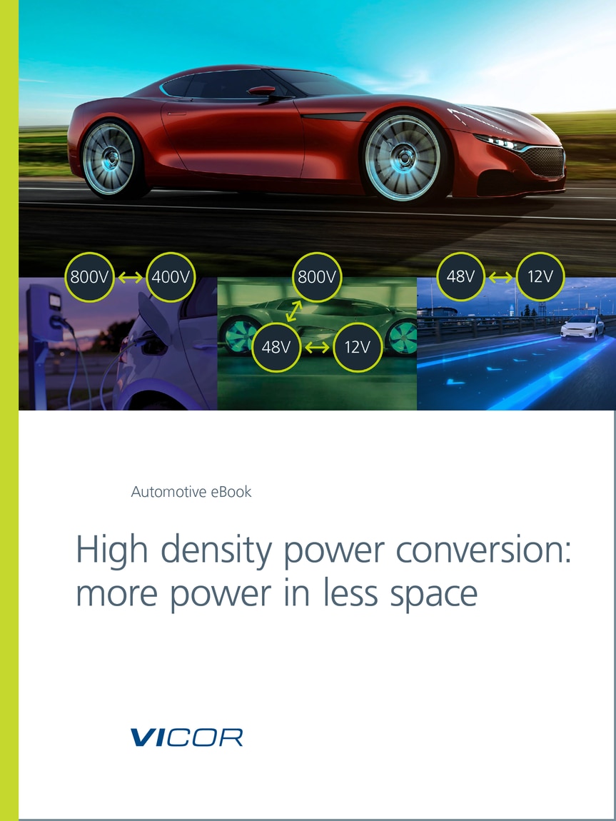 Automotive eBook: High density power conversion: more power in less ...